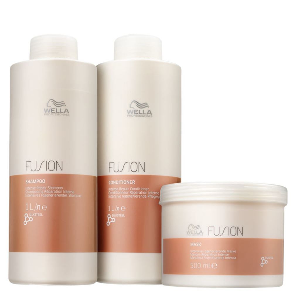 Kit Wella Professionals Fusion - LOJA WELLA